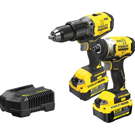 Stanley FatMax V20 18V Cordless Brushless Combi Drill Impact Driver