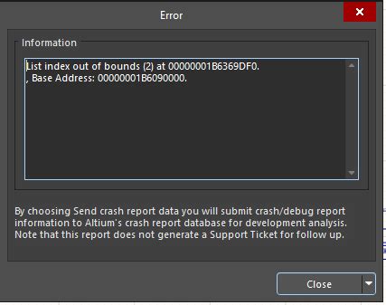 Altium Designer Schematic Opening Error Electrical Engineering Stack Exchange
