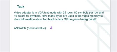 Solved Task Video Adapter Is In Vga Text Mode With 25 Rows