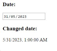 Get New Value Of Type Date Field In Its Onchange Event Javascript Help PHP Freaks