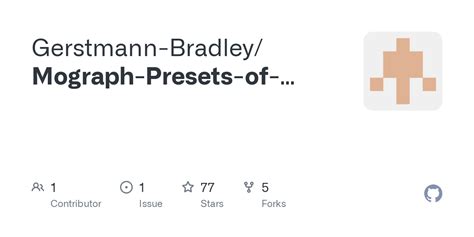 Github Gerstmann Bradley Mograph Presets Of Geometry Nodes