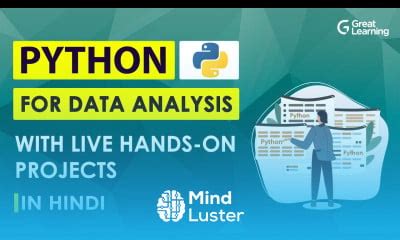 Learn Python for Data Analysis with Live Hands on Projects in Hindi Python Projects Great ...