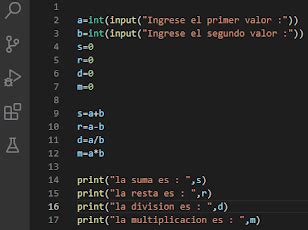 Aprendiendo Python Básico Pedir datos y realizar operaciones básicas