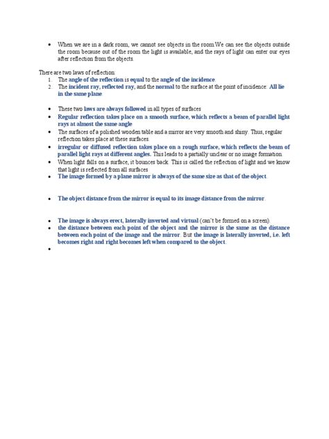 Light Class 8 Pdf