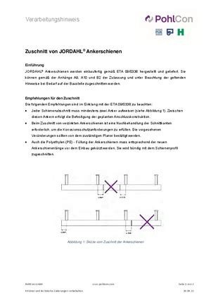 Ankerschiene JTA W PohlCon GmbH