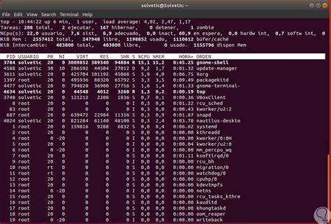 Cómo Ver Los Procesos Activos En Ubuntu Solvetic