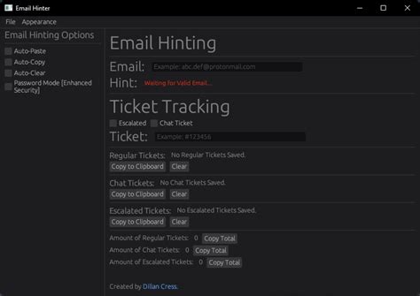 github t vice ticket assistant application built to assist in