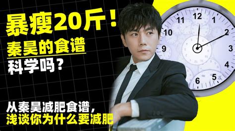 从秦昊减肥食谱，浅谈你到底为什么要减肥 Youtube