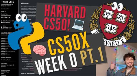 Harvard Cs X Watch W Me Week Pt Beginner Watchalong