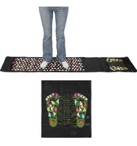 Foot Massage Mat Reflexology Acupressure Massager Mat With Colorful