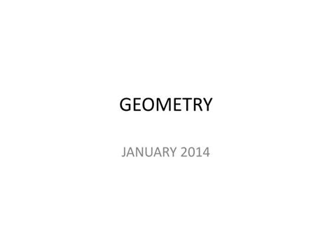PPT GEOMETRY PowerPoint Presentation Free Download ID 2740883