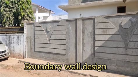 Boundary Wall Design Youtube
