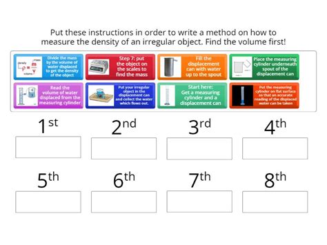 Finding The Density Of An Irregular Object Orden Correcto