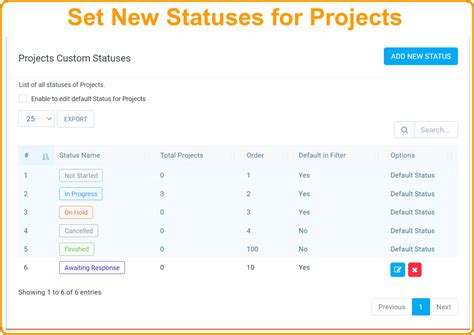 Add On Statuses Module For Perfex CRM Code Market