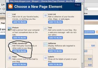 Drop Down Menu For Blogger Beta Technical Bliss