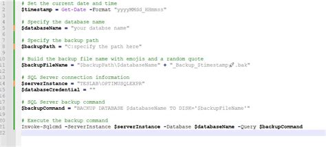 Musbaudeen Oyedeji On Linkedin Simple Powershell Script To To Backup