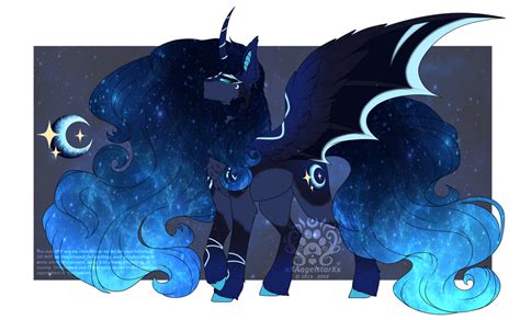 Mlp Fanart Princess Luna Redesign By Xxangelstarxx On Deviantart