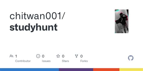 GitHub Chitwan001 Studyhunt