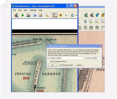 Visualising Urban Geographies Georeferencing Using Qgis