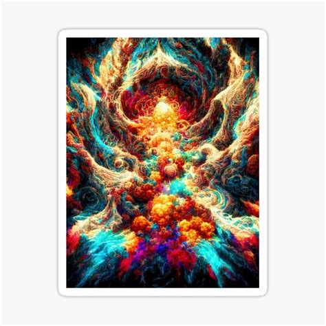 A Quantum Collision 3 Sticker For Sale By Cevmemories Redbubble