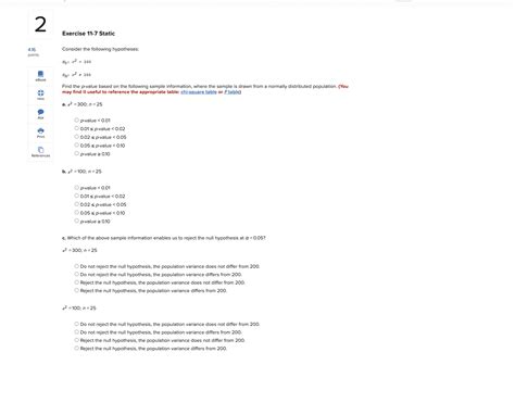 Solved Consider The Following Hypotheses