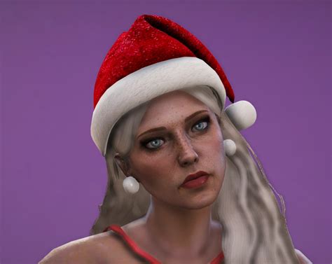 [paid][sale] Xmas Outfit For Mp Female Body Xmas Lights Hat