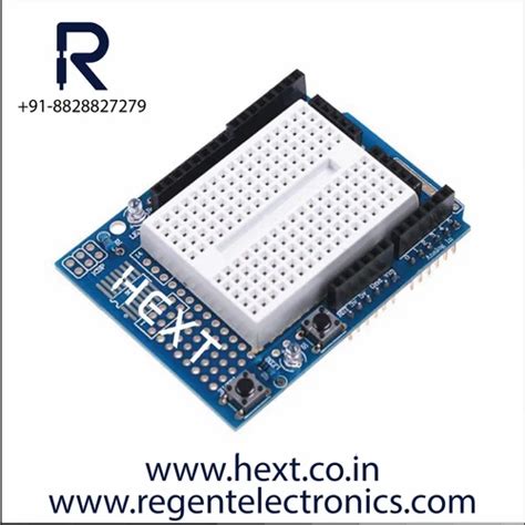 Uno Prototype Shield With 2 Led And 2 Button Circuits At ₹ 100piece