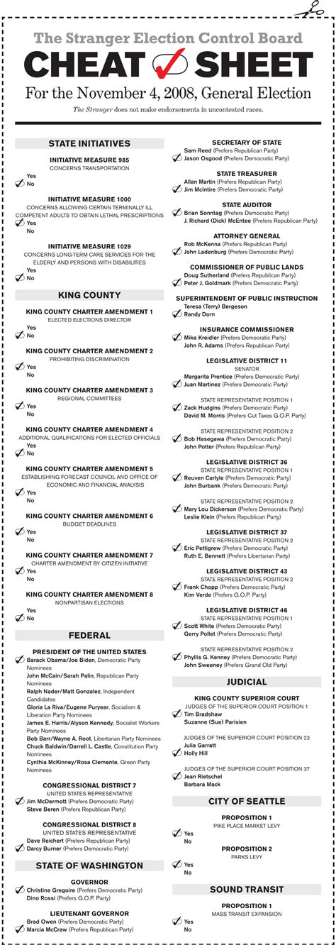 The Stranger Election Control Board Cheat Sheet Docslib