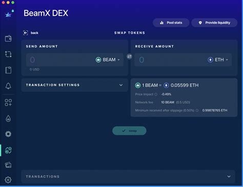 Dex Main Page Issue BeamMW Beam Ui GitHub
