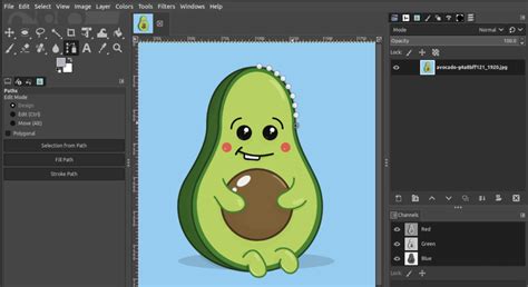 How To Cut Out An Object In GIMP Edits