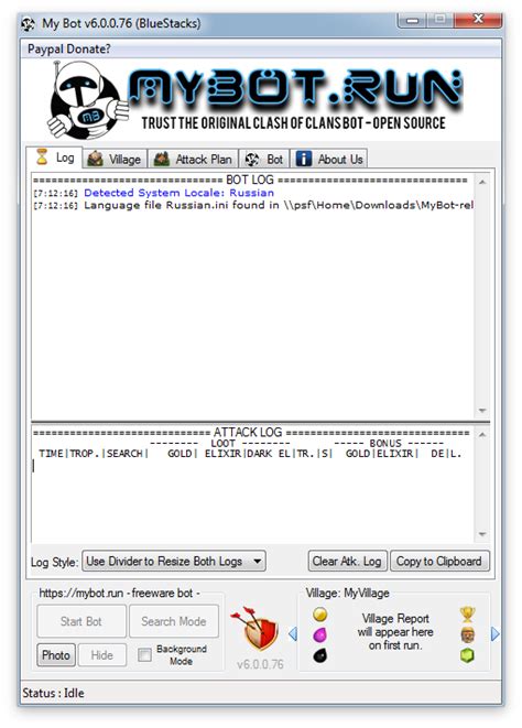 MyBotRun V ClashBots