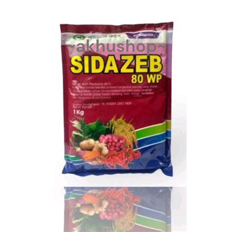 Jual Fungisida Sidazeb 80 WP Kemasan 1 Kg Ba Mancozeb 80 Shopee