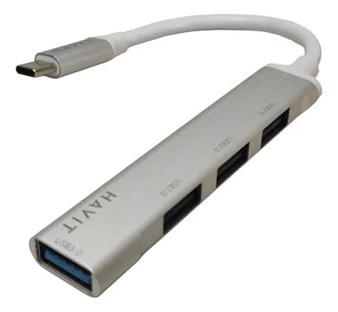 Convertidor Tipo C Extensor Usb Otg Hub Conector Periféricos Cuotas