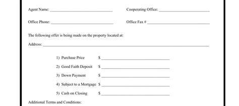 Offer Acknowledgement Form ≡ Fill Out Printable Pdf Forms Online