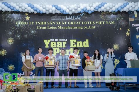 Tổ chức tất niên công ty Great Lotus Việt Nam tại Bình Dương Green Group