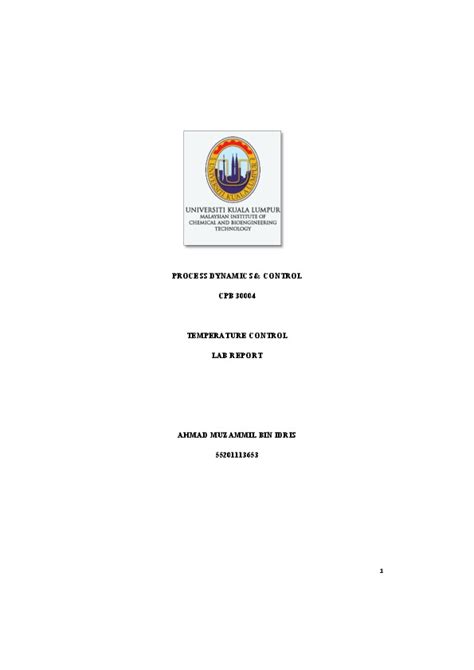 temperature control lab report muz pdfcoffee