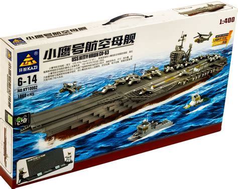 Конструктор Авианосец Kitty Hawk CV-63 - купить набор Kazi 10002 в ...