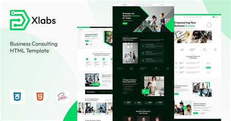 Xlab Business Consulting HTML5 Template Code Market