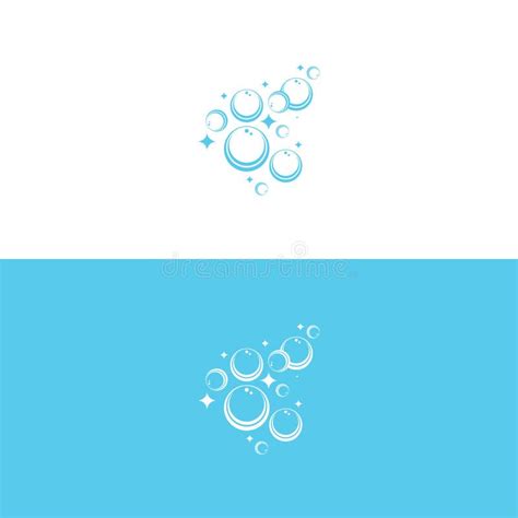 Natural Realistic Bubble Illustration Vector Design Stock Vector