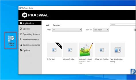 Manually Create Shortcuts For Configmgr Software Center