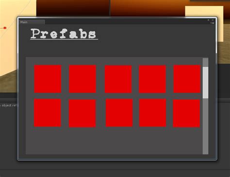 Editor Window Loading Prefabs In A Specific Folder Unity Engine