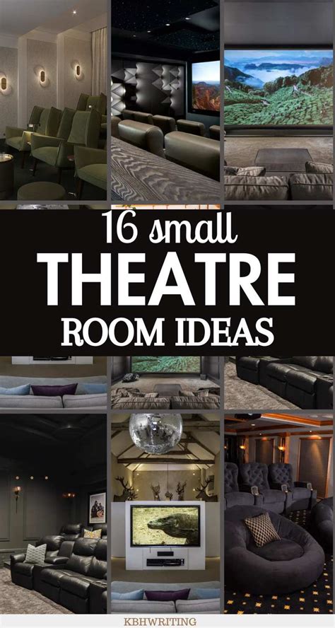 16 Small Theatre Room Ideas For Your Home