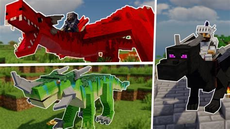 Top 3 Melhores Mods De DragÃo Para O Minecraft Youtube