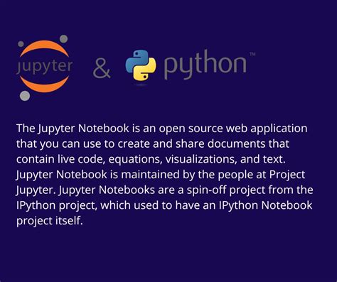 Africa Data School On Linkedin The Jupyter Notebook Is An Open Source Web Application That You