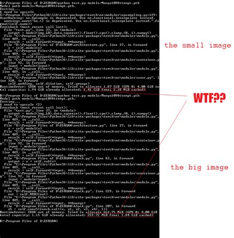 Errors And Gpu Memory Not Clearing Rgameupscale
