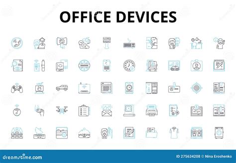 Linear Copier Icon From Electronic Devices Outline Collection Thin Line Copier Vector Isolated