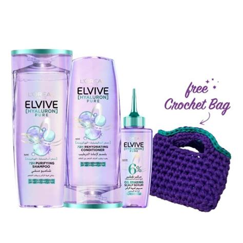 Loréal Paris Ha Pure Shampoo Conditioner Serum Free Bag Loolia