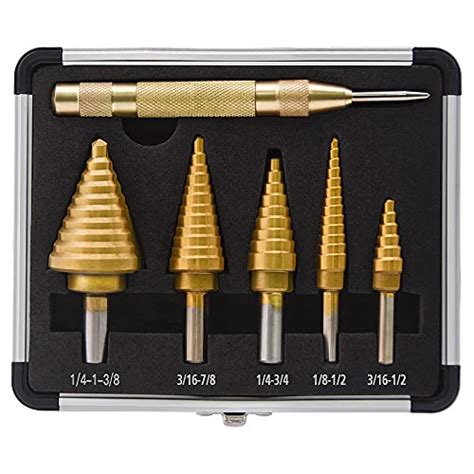 Top 10 Best Step Drill Bit Set Reviews Buying Guide Katynel
