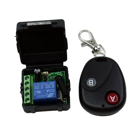 Interruptor De Control Remoto Inalámbrico Universal Dc12v 10a 433mhz