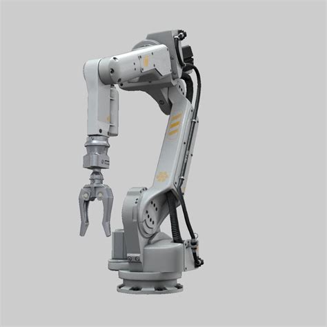 Robot Manipulator Lowpoly 3d Model 10 Obj Free3d